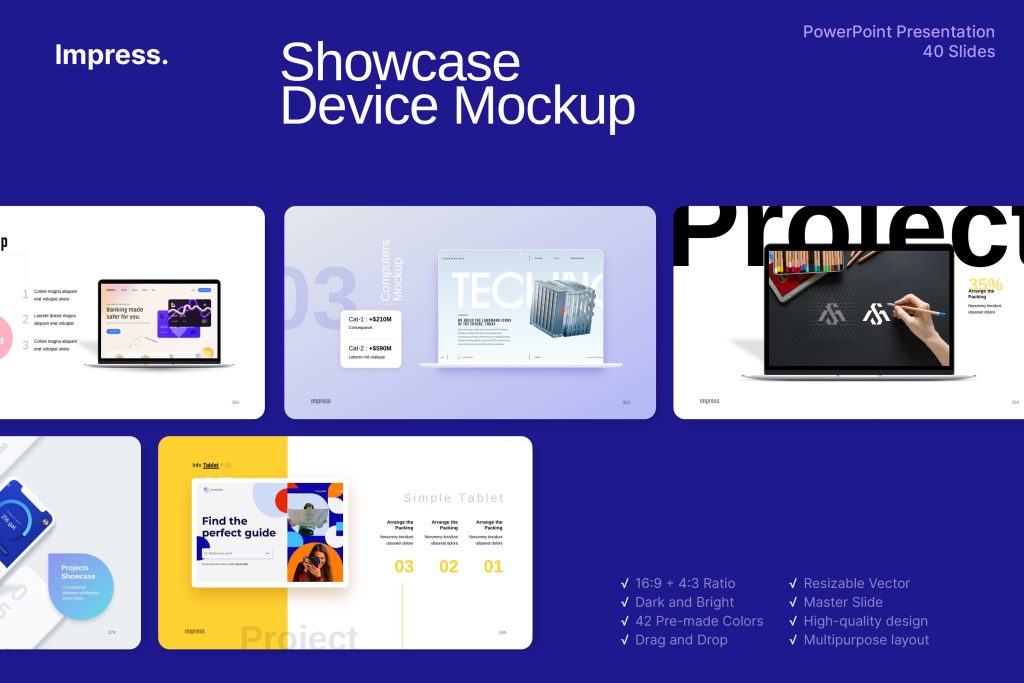 Stunning Mockup Presentation Template for Your App Showcase