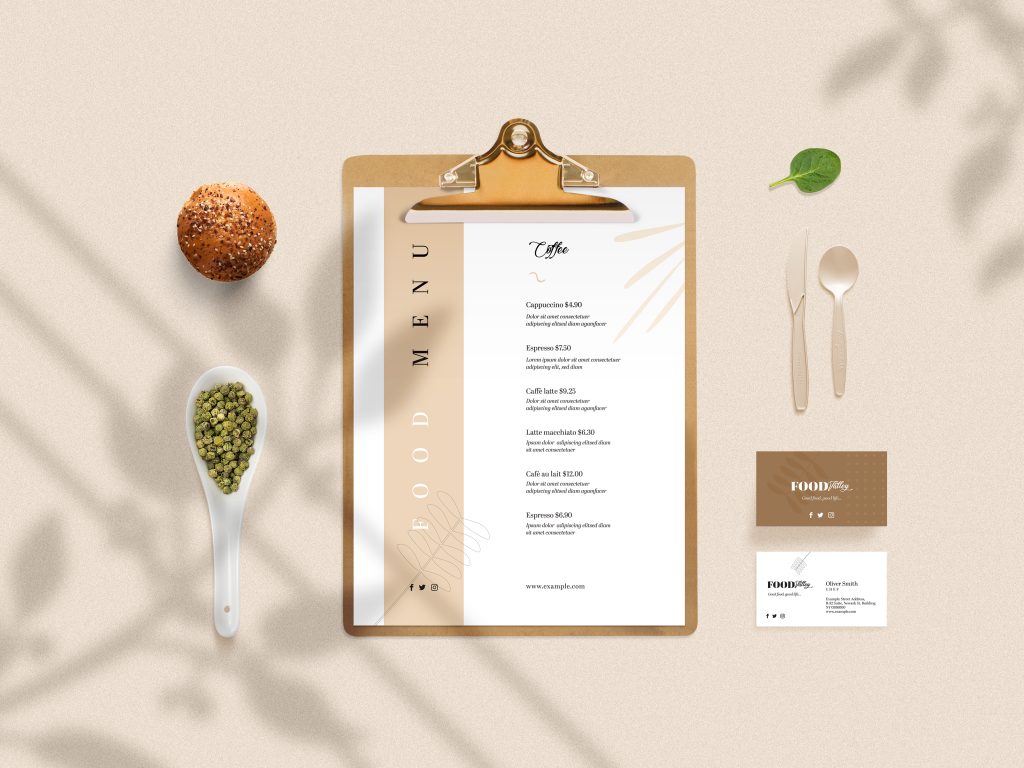 Elevate Your Restaurant with Premium Food Menu Mockups