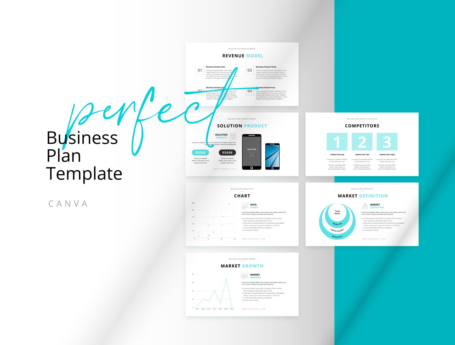 Canva Business Plan Templates for Startups and Entrepreneurs