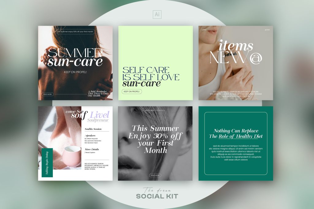 Enhance Your Brand with the FREYA Social Media Kit