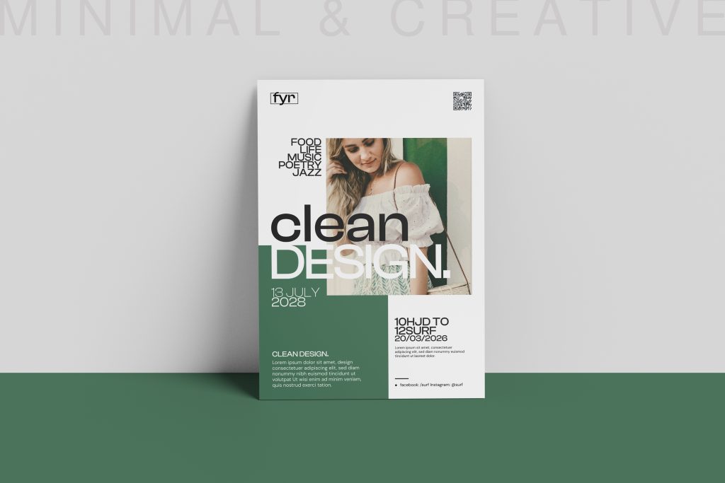 Create a Stunning Poster for Conference Events Easily