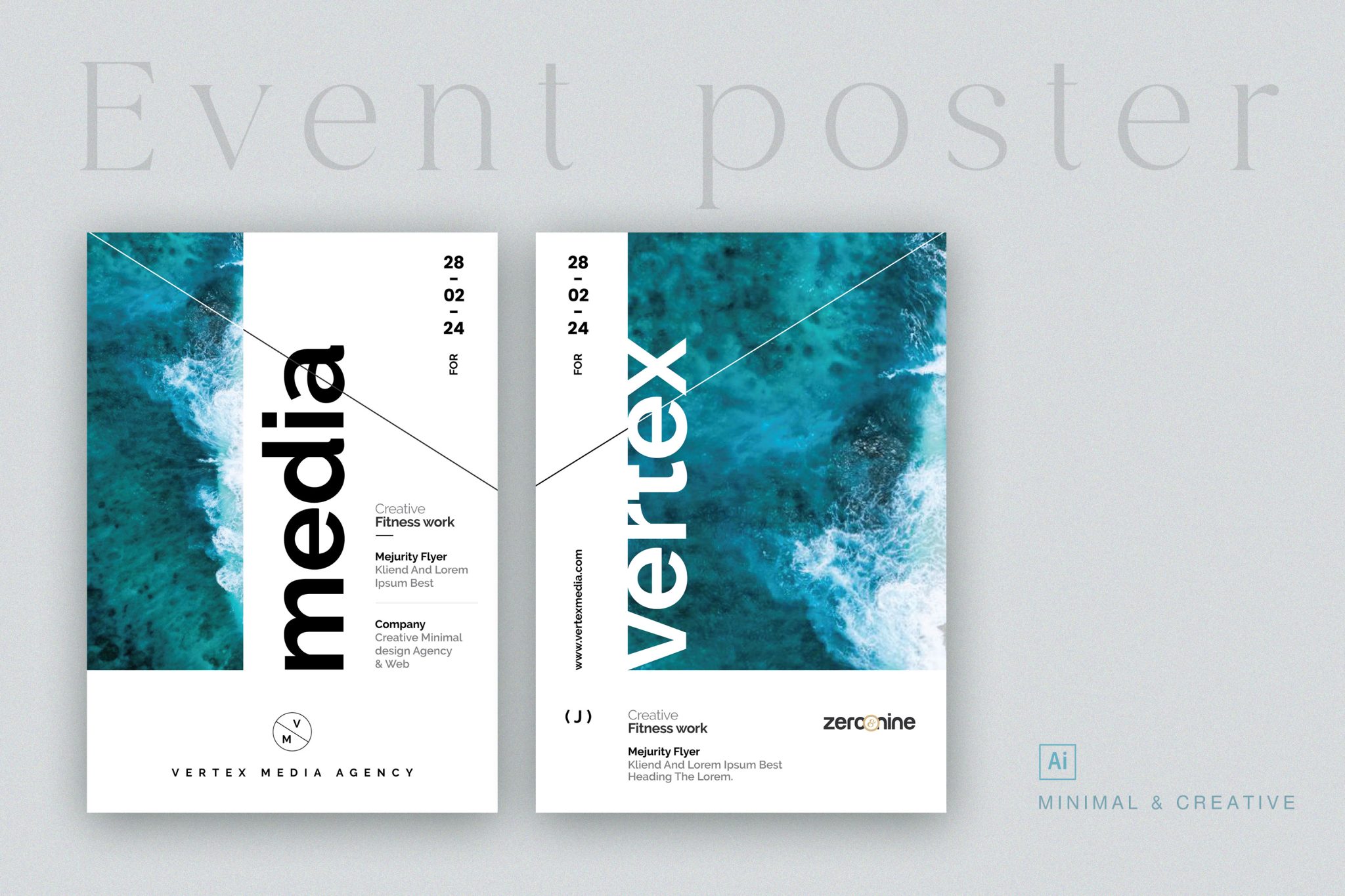 Create Stunning Event Line Flyers with Pixeliya