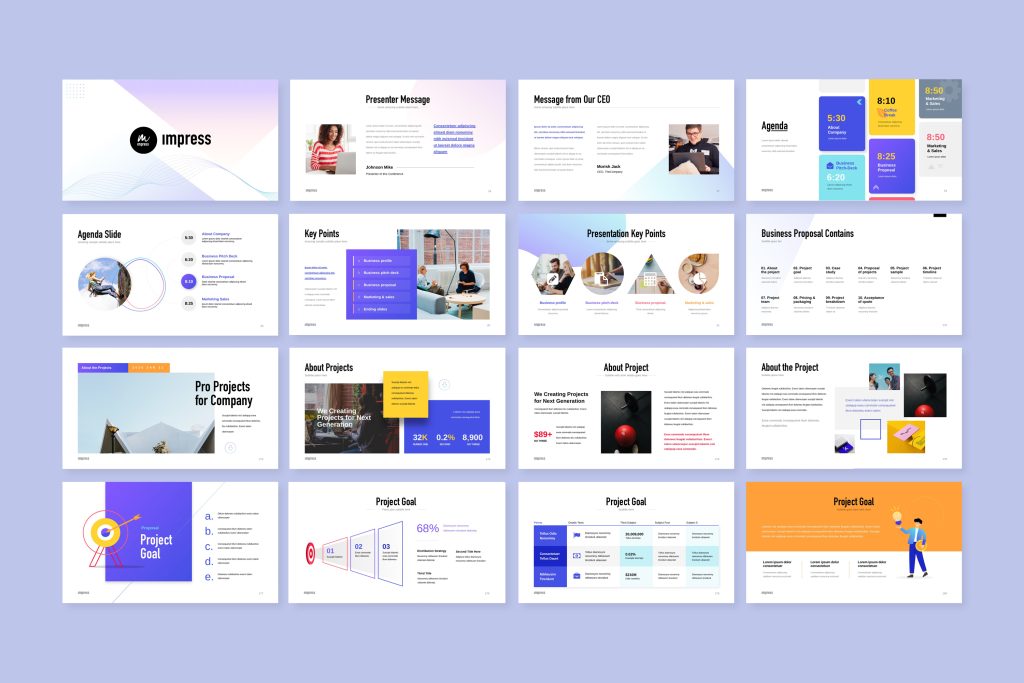 Business Proposal Keynote Presentation Template by Pixeliya
